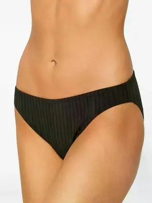 Michael Kors Ribbed-knit Bikini Bottoms