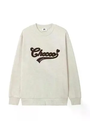 CHOCOOLATE Logo-appliqué Sweatshirt - Neutrals