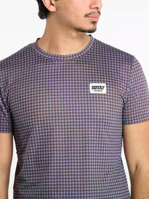 SAYSKY Houndstooth Combat T-shirt