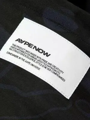 AAPE BY *A BATHING APE Camouflage-print Zip-up Hoodie
