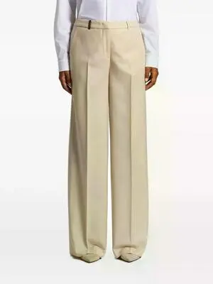 Peserico Wide-leg Tailored Trousers - Neutrals