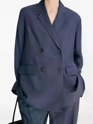Loulou De Saison Regan Double-breasted Notch-lapel Jacket