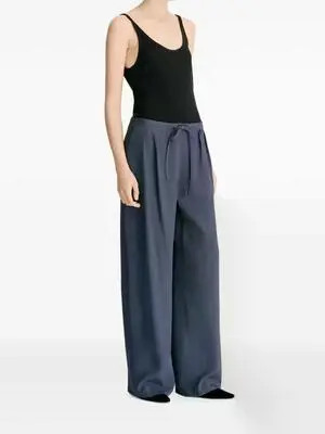 Loulou De Saison Ellon Pleated Drawstring Trousers