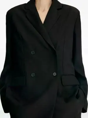 Loulou De Saison Regan Double-breasted Notch-lapels Jacket