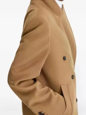 Loulou De Saison Double-breasted Peak-lapel Coat