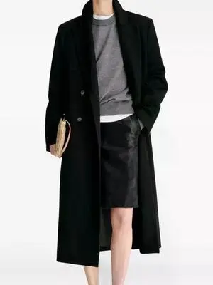 Loulou De Saison Double-breasted Peak-lapel Coat