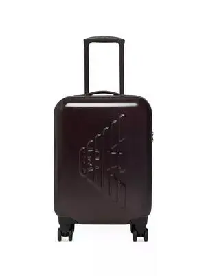 Emporio Armani Logo-embossed Spinner Suitcase