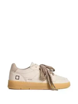 D.a.t.e. Chunky-lace Leather Sneakers - Neutrals