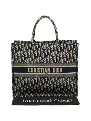 Dior 2017 Oblique Book Tote Bag