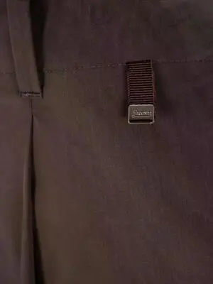 Herno Pleated Straight-leg Trousers