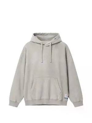 Mihara Yasuhiro Sun Faded Like Distressed Hoodie - Grey