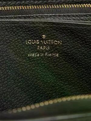 LOUIS VUITTON 2017 Monogram Empreinte Zippy Wallet Long Wallets - Black