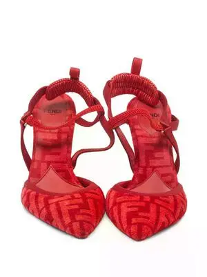 Fendi Colibri Zucca Pumps