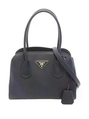 Prada Soft Calf Satchel - Black