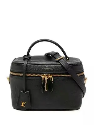 LOUIS VUITTON 2021 Monogram Giant Empreinte Pm Vanity Bag - Black