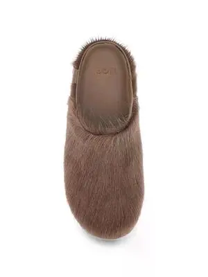 UGG Otzo Faux-fur Mules - Brown