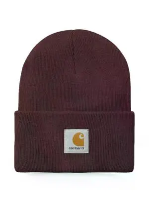 Carhartt Work In Progress Watch Logo-patch Beanie Hat