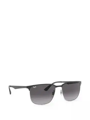 Ray-ban Square Frame Sunglasses With Gradient Lenses
