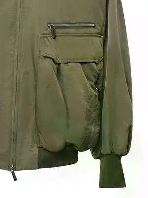 HED MAYNER Multi-pocket Zip-up Jacket - Green