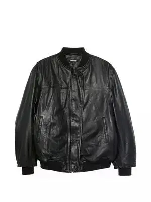 ROTATE BY BIRGER CHRISTENSEN Zip-up Leather Jacket