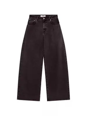 MSGM Wide-leg Jeans - Black
