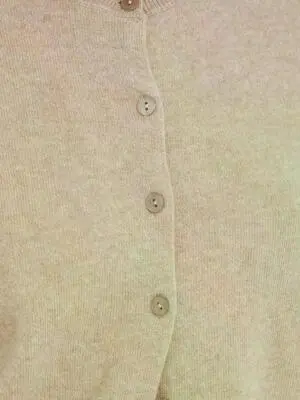 BENETTON Button-up Crew-neck Cardigan