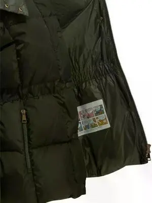Moncler Agneux Quilted Hooded Coat