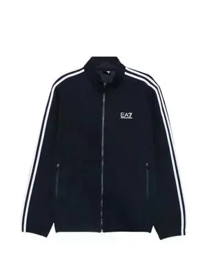EA7 Logo-print Side-stripe Tracksuit