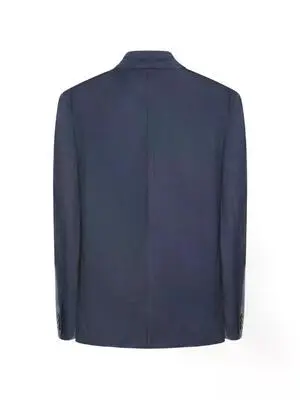 HED MAYNER Stand-up Collar Single-breasted Blazer