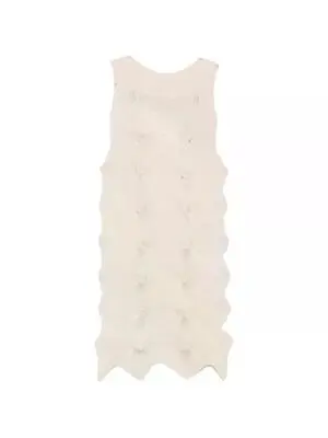 Issey Miyake Textured Pleated Dress