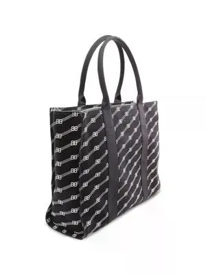 Balenciaga Bb Monogram Tote Bag