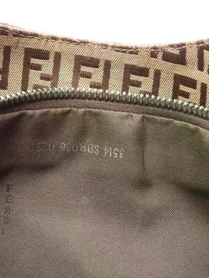 Fendi Zucchino Monogram Canvas Shoulder Bag