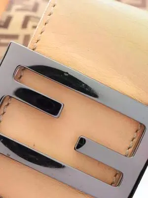 Fendi Zucchino Monogram Canvas Shoulder Bag