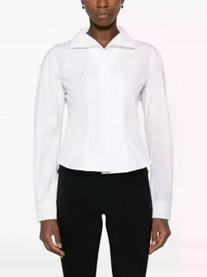 Jacquemus Cut-out Back Shirt - White