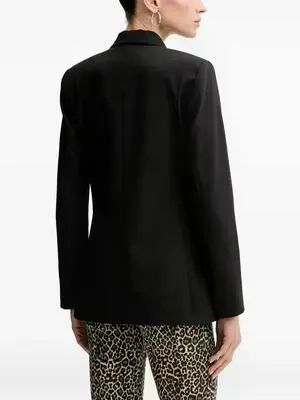 MORGAN Viko.f Shawl-lapel Single-breasted Blazer - Black