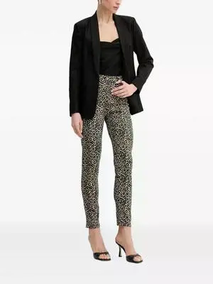 MORGAN Viko.f Shawl-lapel Single-breasted Blazer - Black