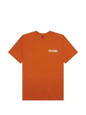 PLEASURES Logo-print T-shirt