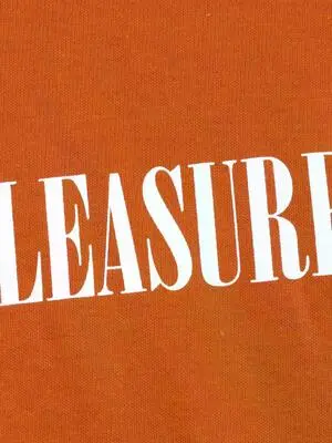 PLEASURES Logo-print T-shirt