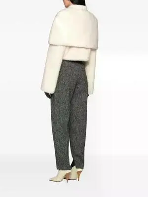 ET OCHS Vlad Cape-overlay Faux-fur Jacket