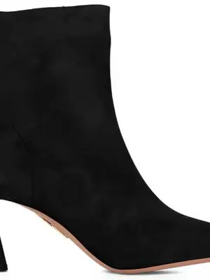 AQUAZZURA Amore Suede Ankle Boots
