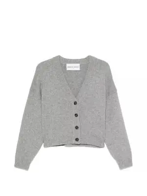 EMERSON RENALDI V-neck Button-up Cardigan - Grey