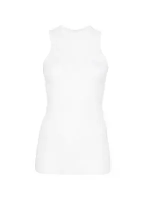 EMERSON RENALDI Ribbed-knit T-shirt - White