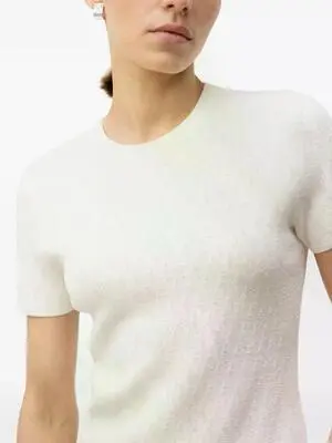 Hugo Ribbed Short-sleeve Sweater