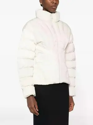 Elisabetta Franchi Quilted High-neck Jacket