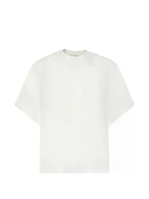 HED MAYNER Oversized Logo-print T-shirt - Neutrals