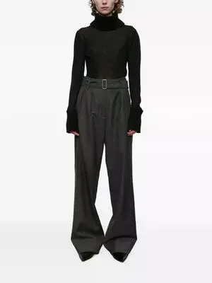 Our Legacy Soar Pinstriped-wool Trousers