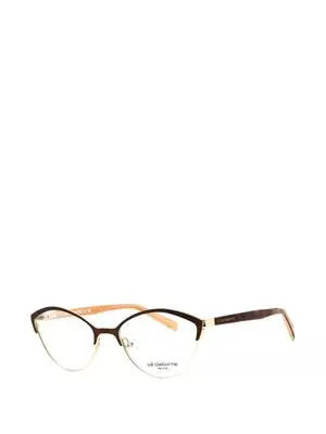 LIZ CLAIBORNE Cat Eye Eyeglasses - Brown