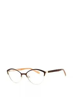 LIZ CLAIBORNE Cat Eye Eyeglasses - Brown