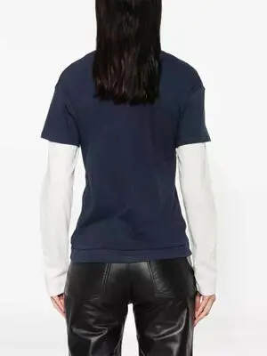 EB DENIM Rory Layered Top - Blue