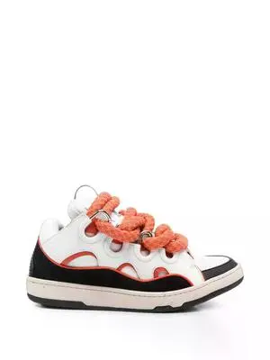 LANVIN Curb Chunky-lace Sneakers